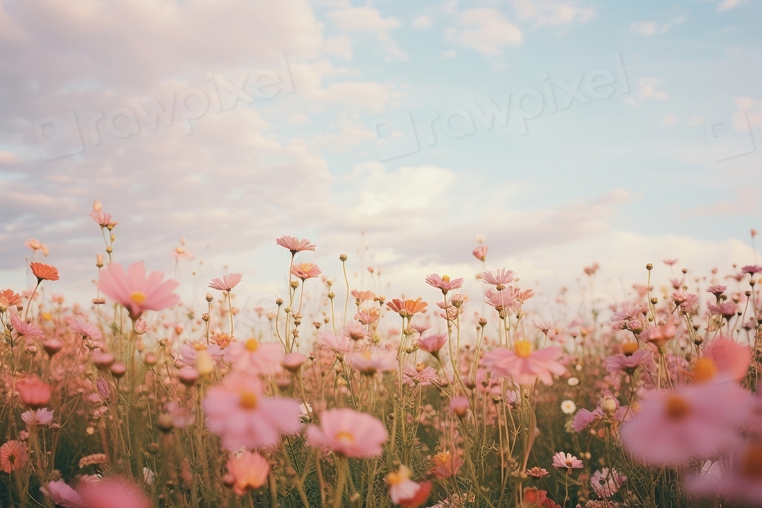 Nature background flower field backgrounds. | Free Photo - rawpixel