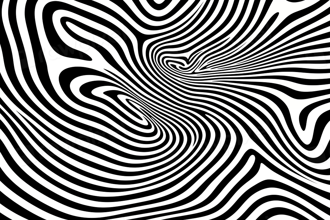 Psychedelic line art pattern spiral | Premium Photo Illustration - rawpixel