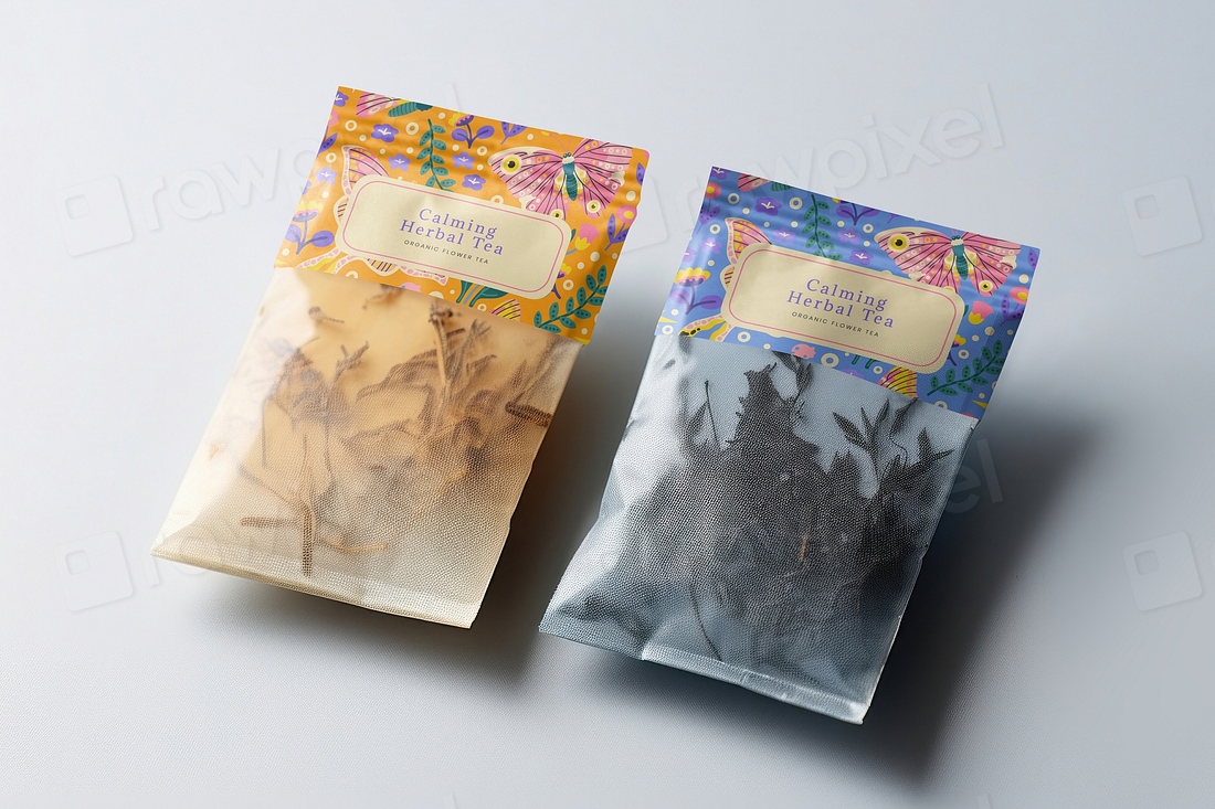 Tea bag label mockup psd | Premium PSD Mockup - rawpixel