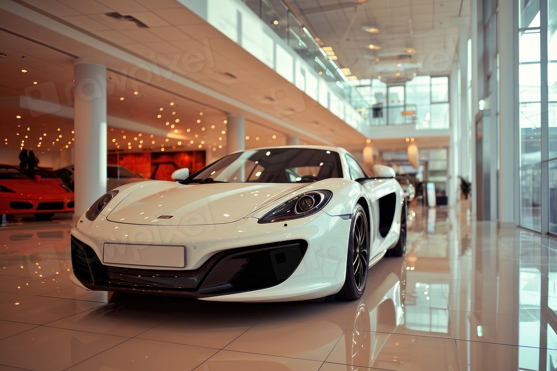 Modern sports car showroom vehicle | Premium Photo - rawpixel