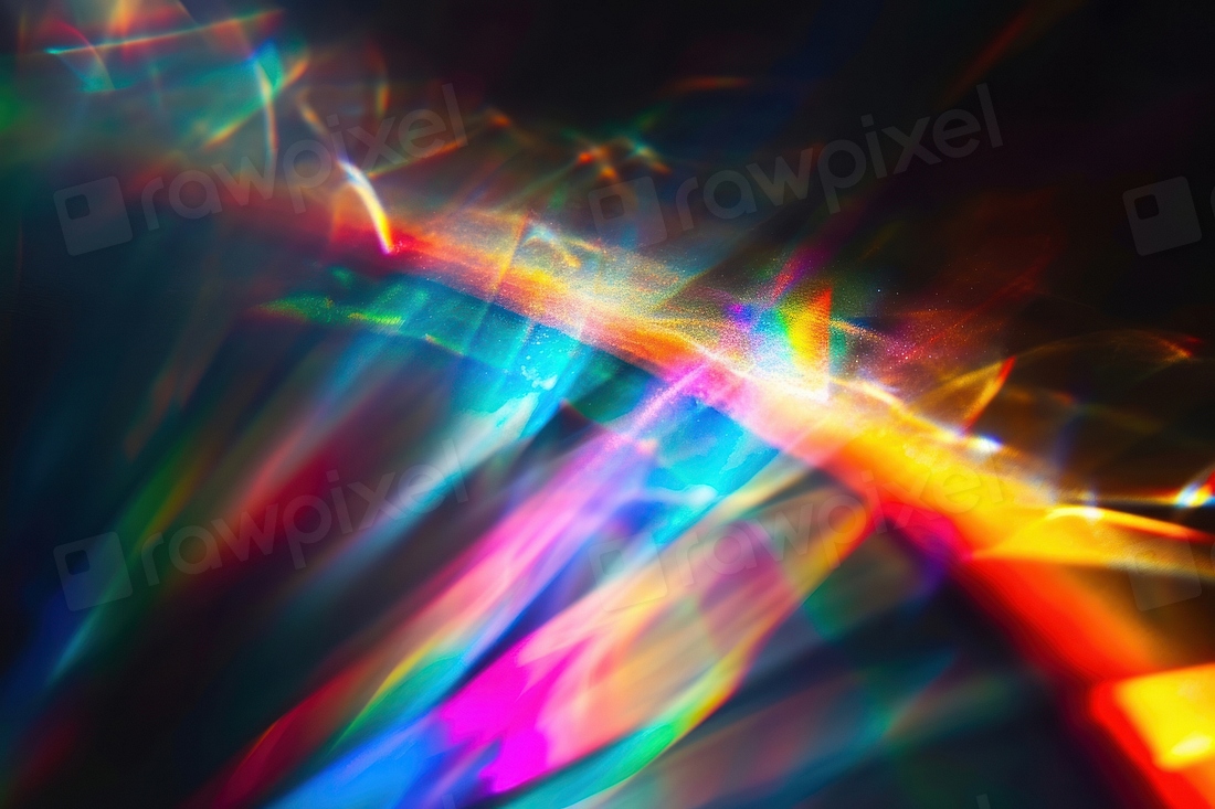 Transparent holographic glass sunlight reflections | Premium Photo ...