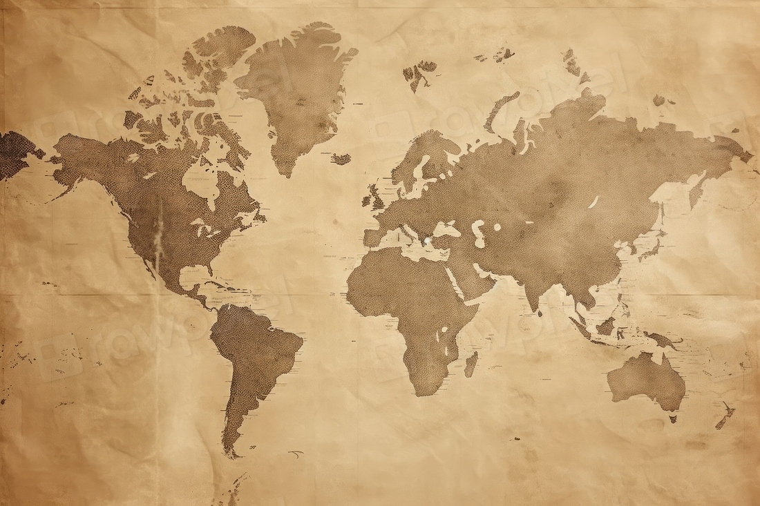 Vintage map backgrounds topography parchment. | Premium Photo - rawpixel