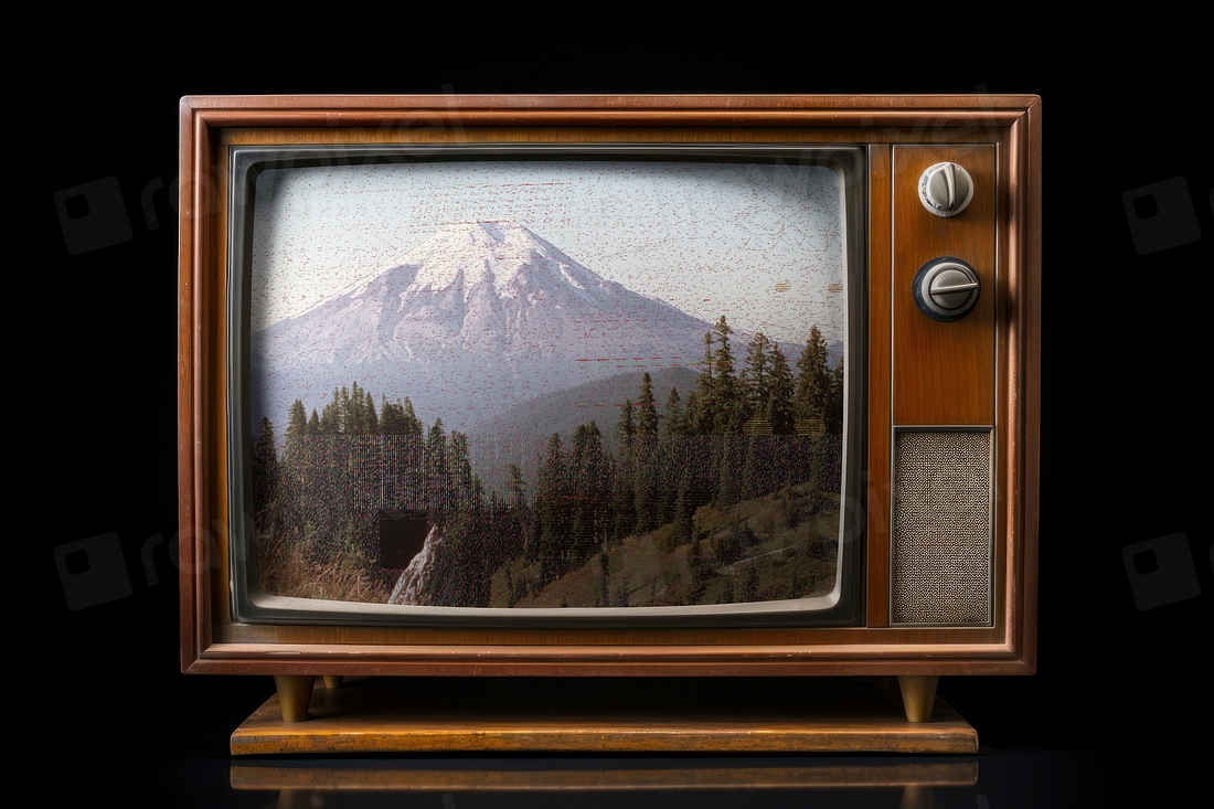 Vintage TV screen mockup psd | Premium PSD Mockup - rawpixel