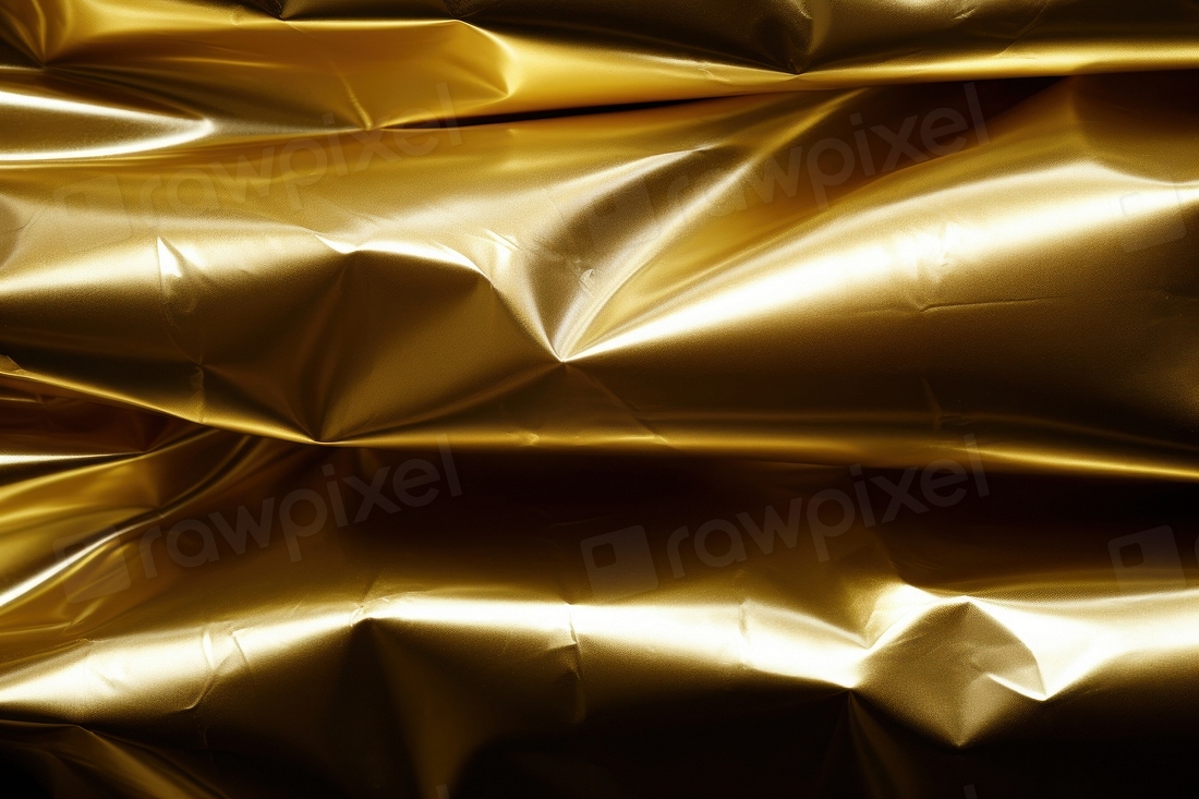 Gold plastic wrap backgrounds silk | Premium Photo - rawpixel