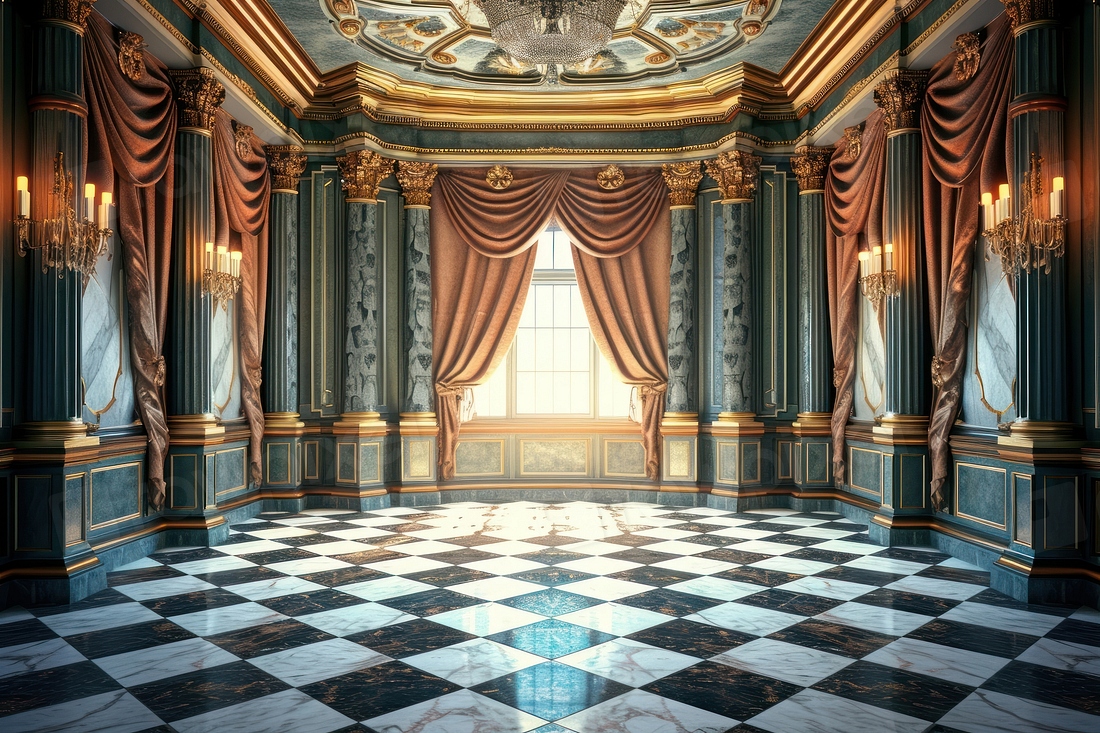 Empty palace stage architecture building | Premium Photo - rawpixel