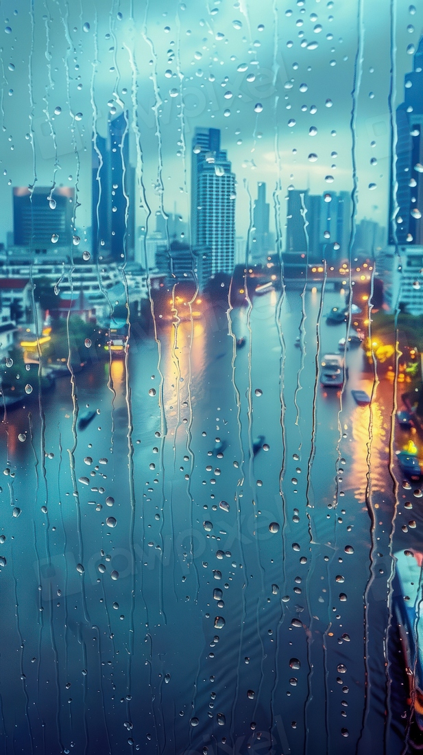 Rain scene city architecture metropolis | Premium Photo - rawpixel