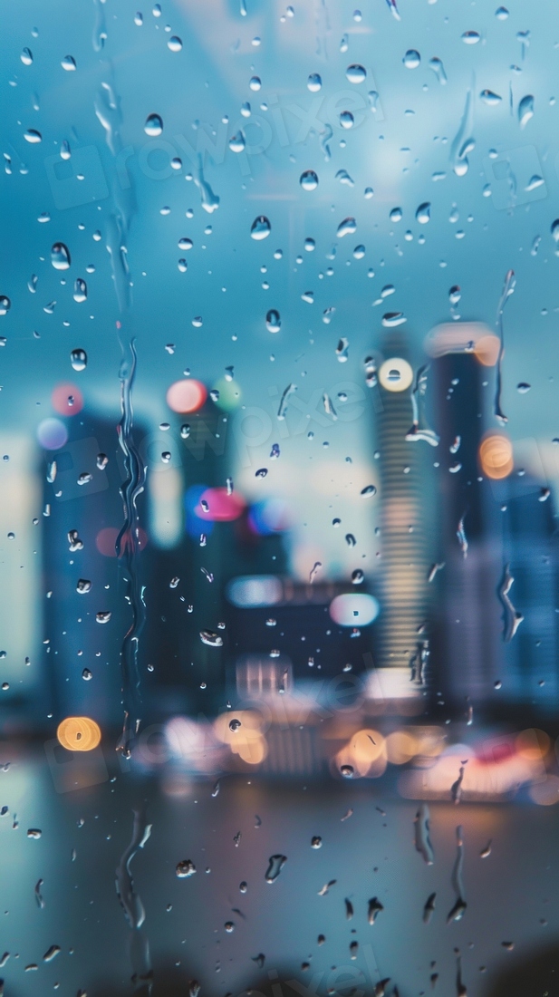 Rain scene landmark architecture outdoors | Free Photo - rawpixel