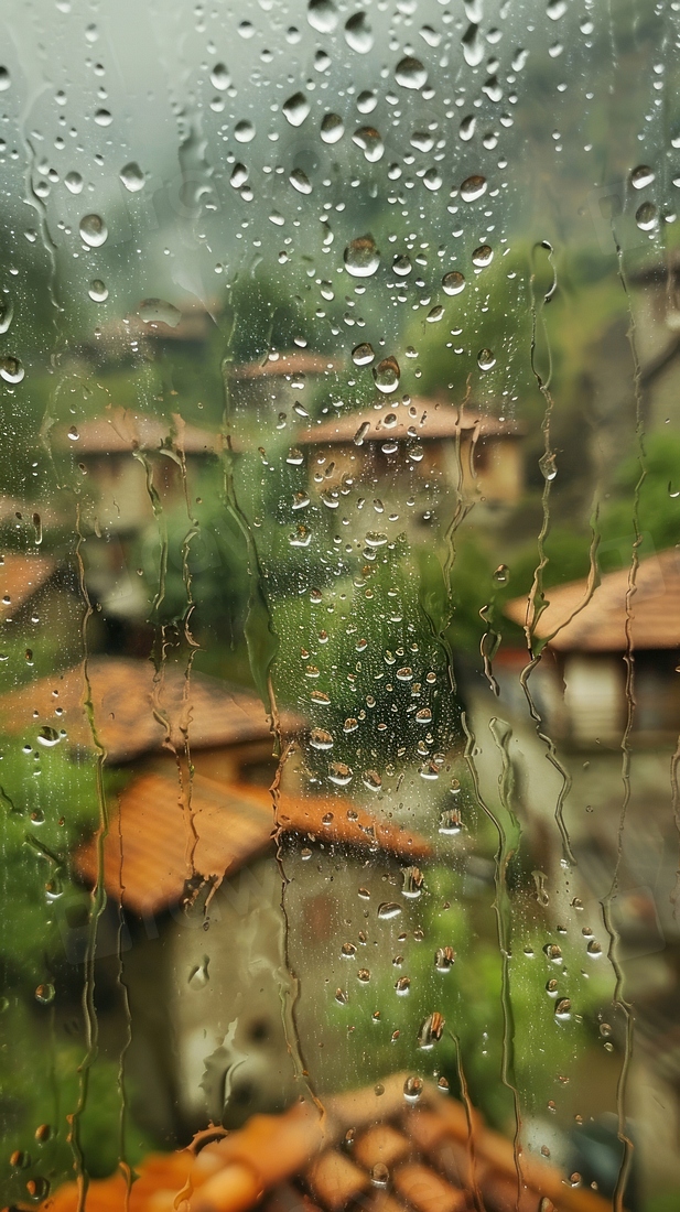 Rain scene village outdoors nature | Premium Photo - rawpixel