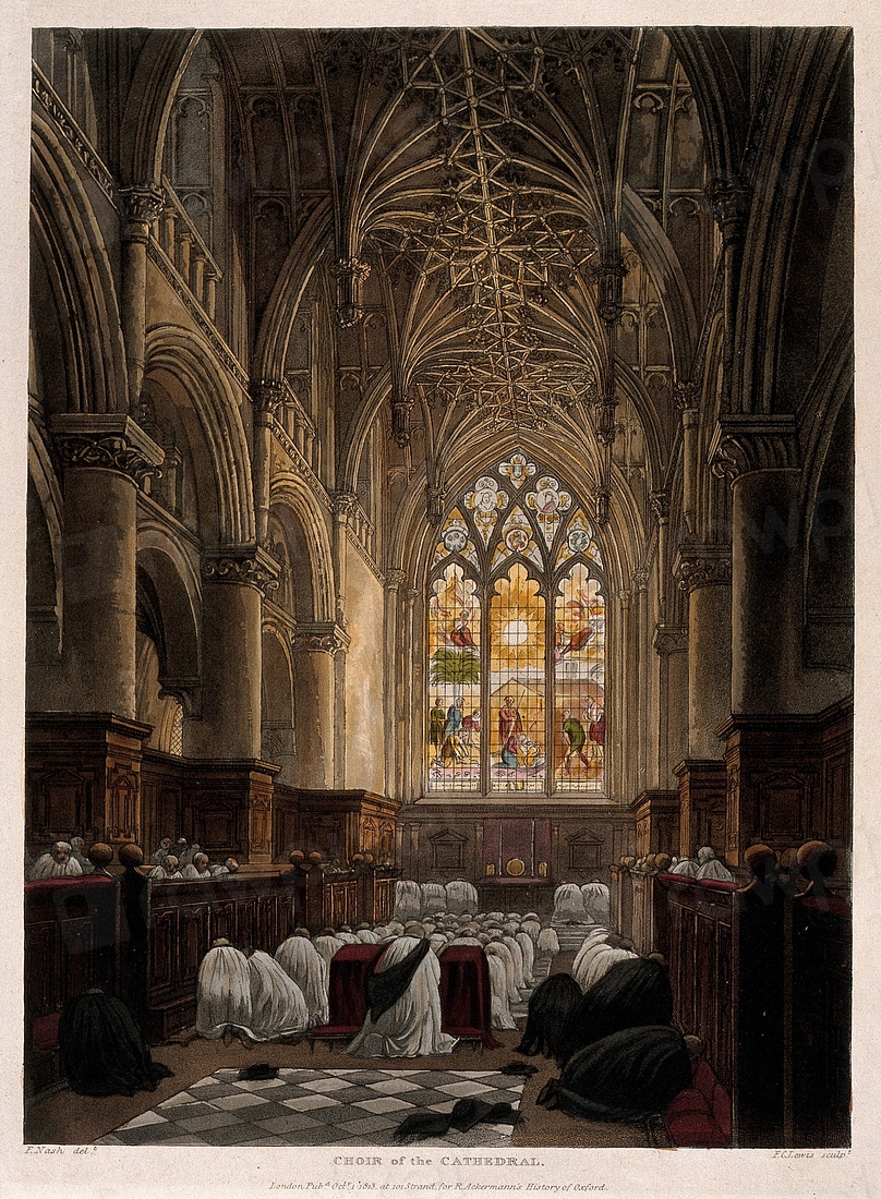 Christ Church, Oxford: prayers chapel | Free Photo Illustration - rawpixel