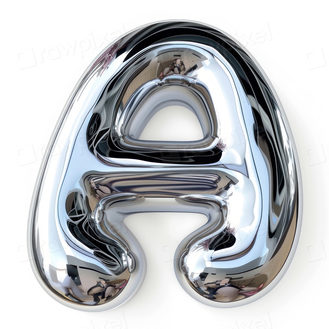 Alphabet letter silver accessories appliance. | Free Photo Illustration ...