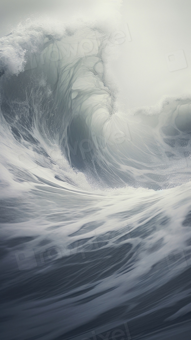 Cool wallpaper strong waves outdoors | Premium Photo - rawpixel