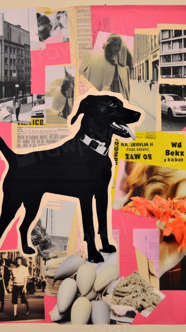 Dog dog collage animal. | Free Photo Illustration - rawpixel