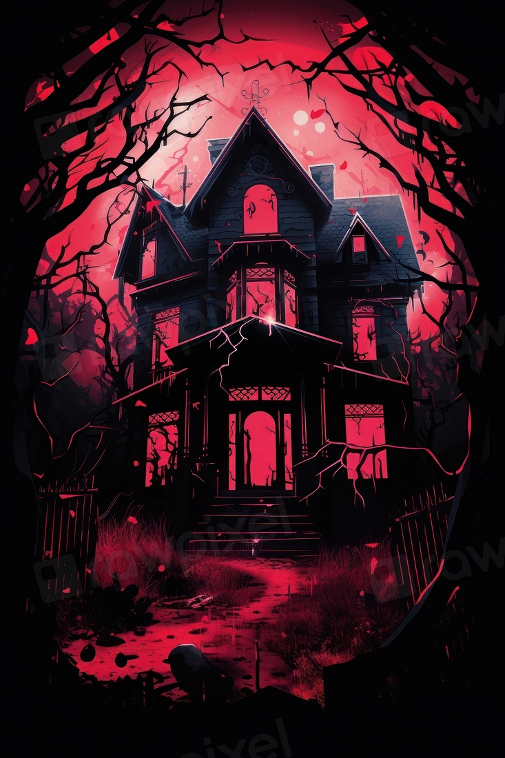 House architecture building red. | Premium Photo Illustration - rawpixel