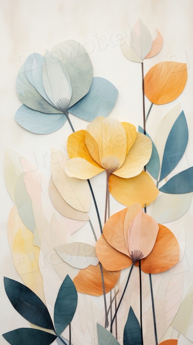 Wildflower painting pattern plant. | Premium Photo Illustration - rawpixel