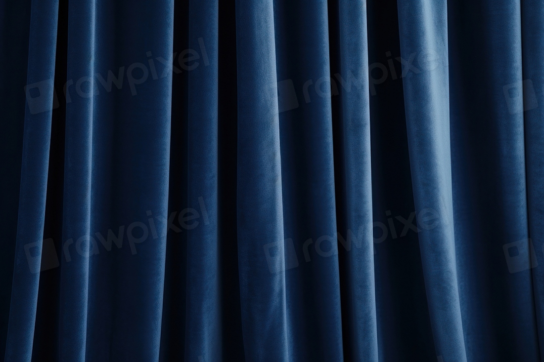 Navy blue velvet curtain backgrounds | Free Photo - rawpixel