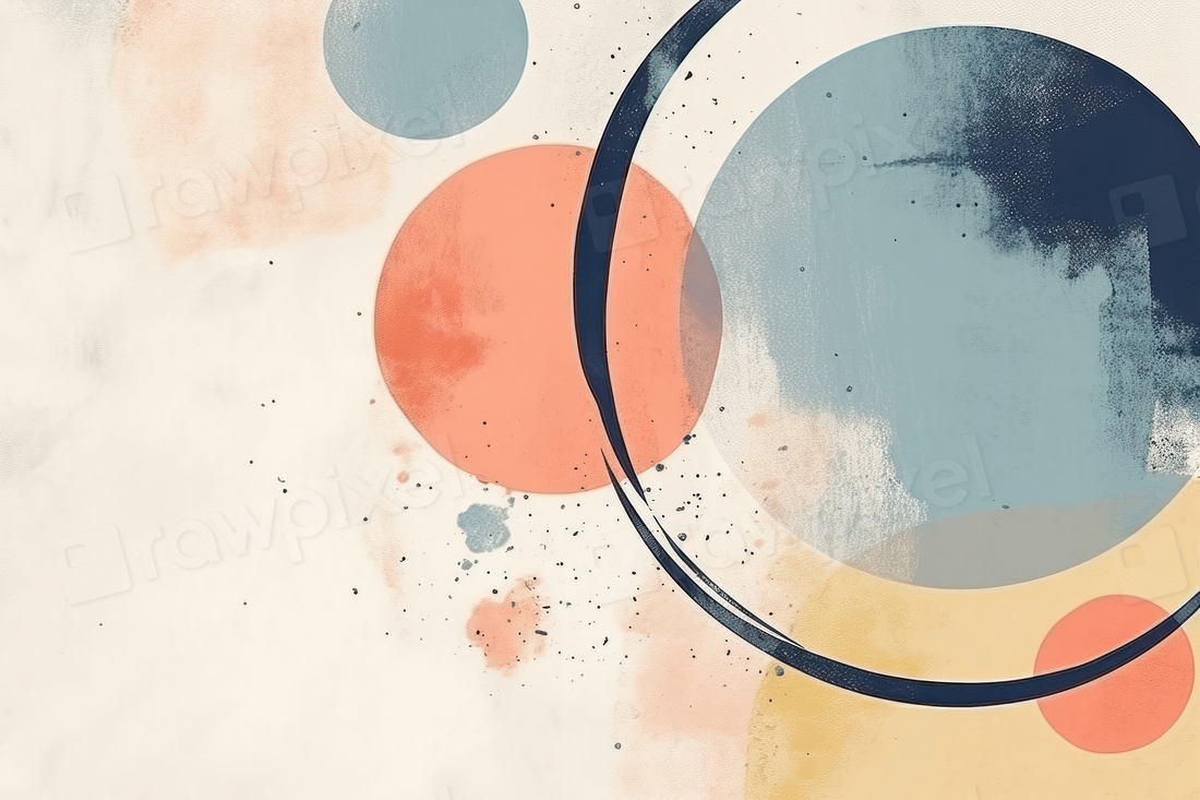 Circle abstract shape backgrounds paint | Premium Photo Illustration ...
