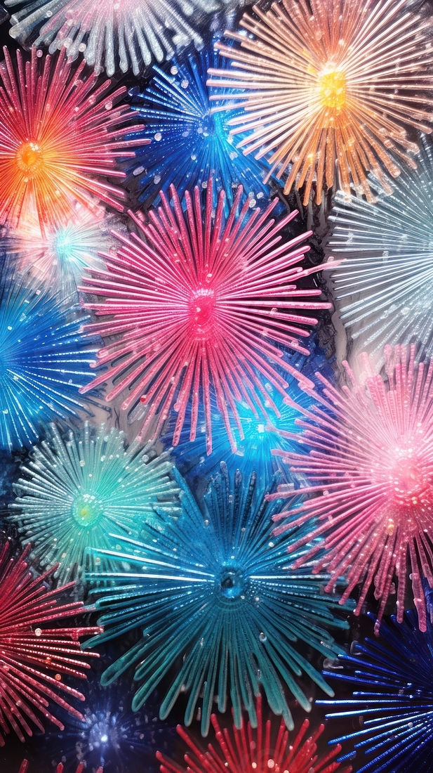 Fireworks glass fusing art backgrounds | Premium Photo - rawpixel