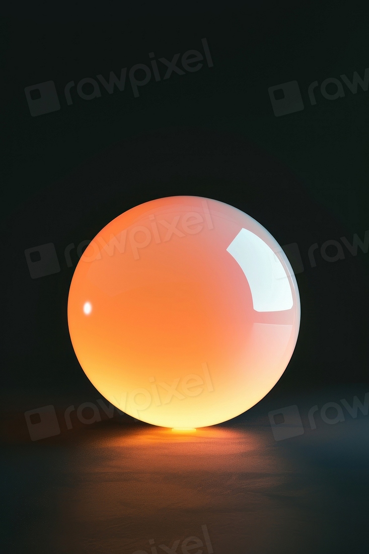 3d render glowing ball lighting | Premium Photo Illustration - rawpixel