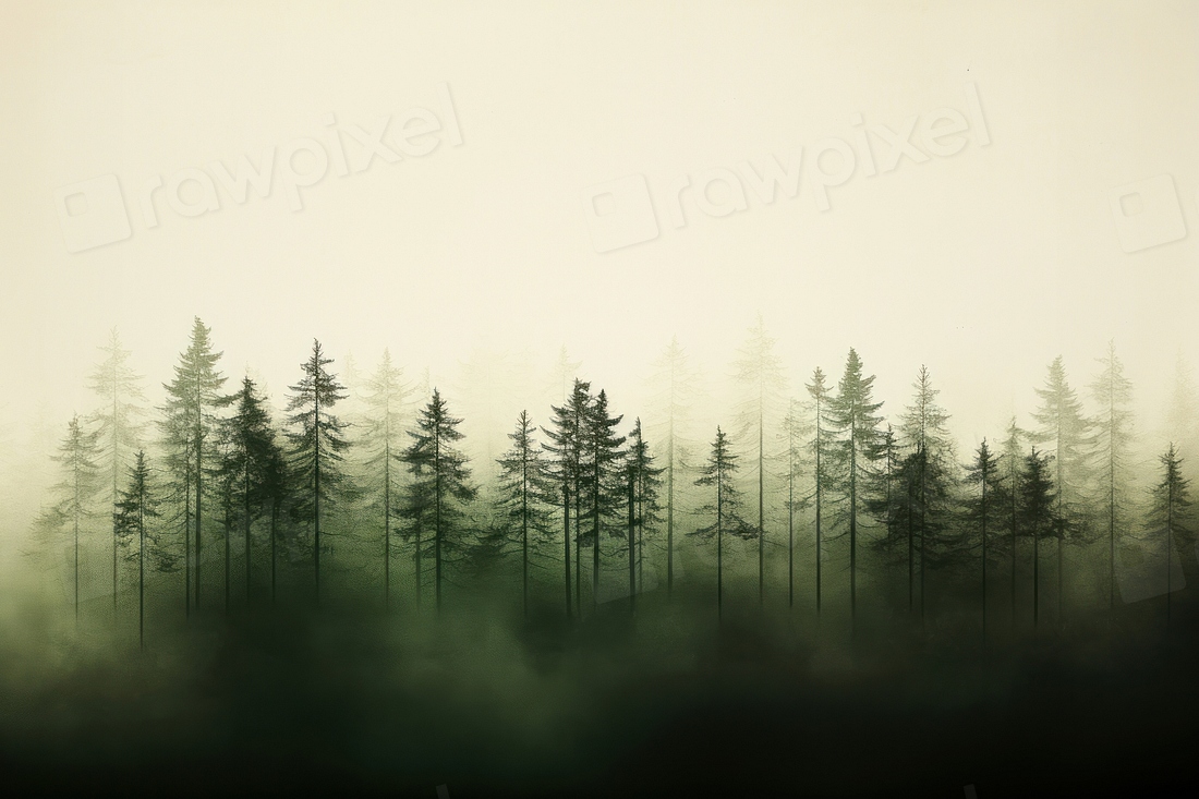 Forest backgrounds outdoors woodland. | Free Photo Illustration - rawpixel