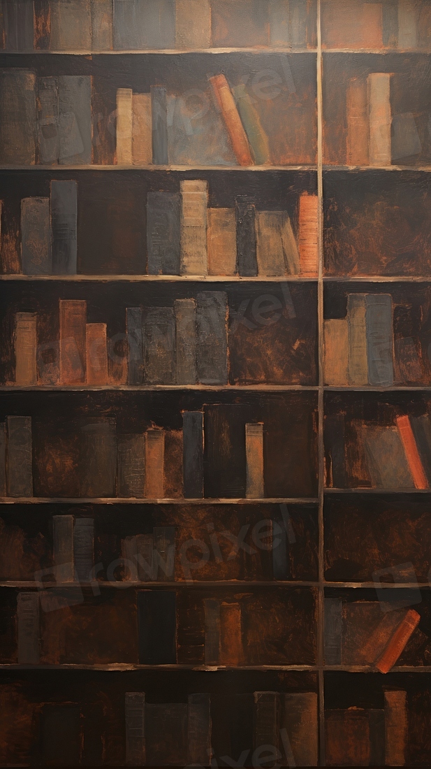 Book shelf backgrounds bookshelf bookcase. | Premium Photo Illustration ...