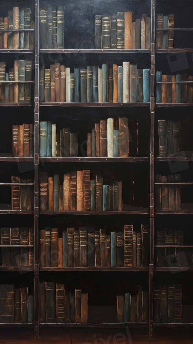 Book shelf backgrounds bookshelf furniture. | Premium Photo ...