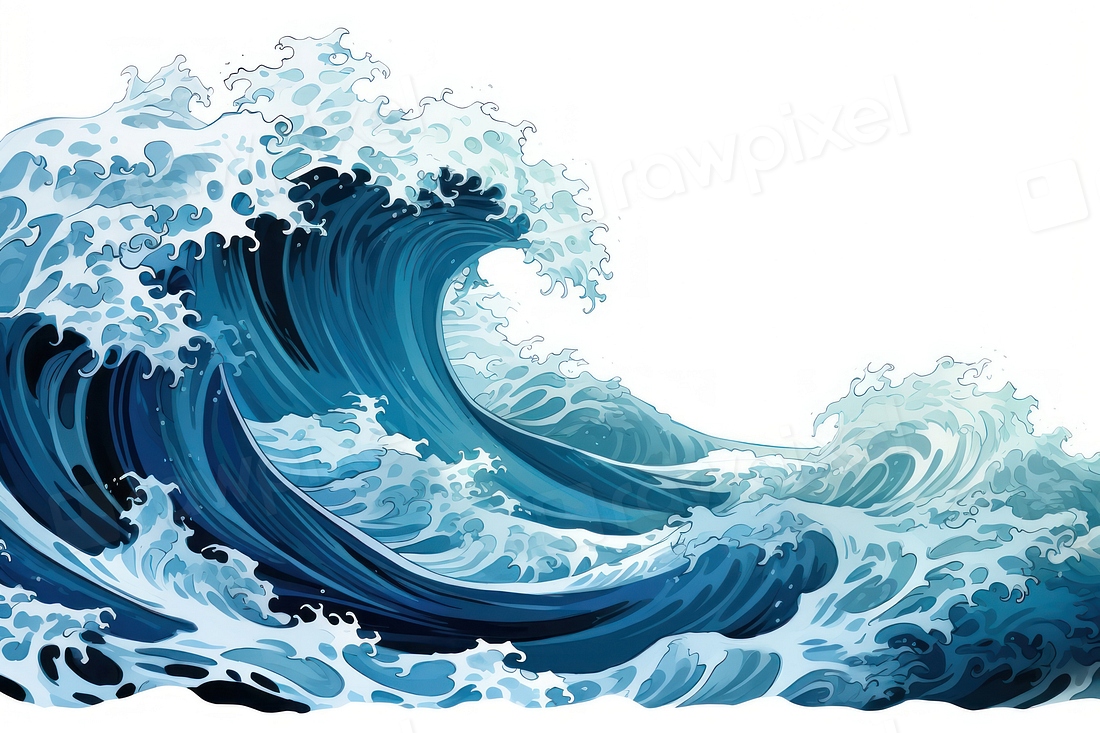 Ocean recreation outdoors tsunami. | Premium Photo Illustration - rawpixel