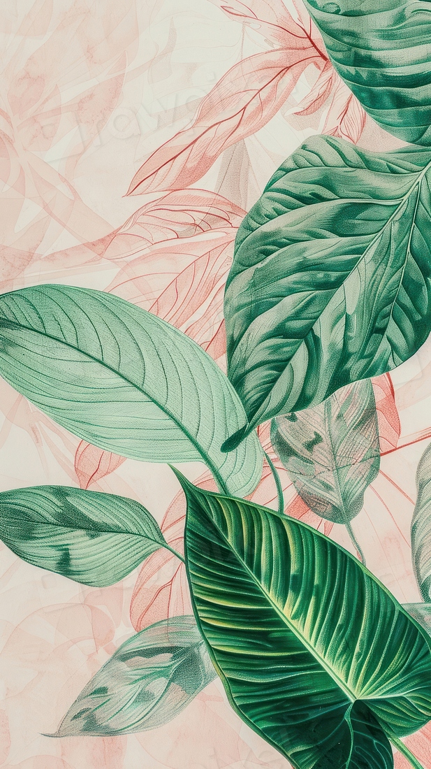 Wallpaper Leaf drawing sketch leaf. | Premium Photo Illustration - rawpixel