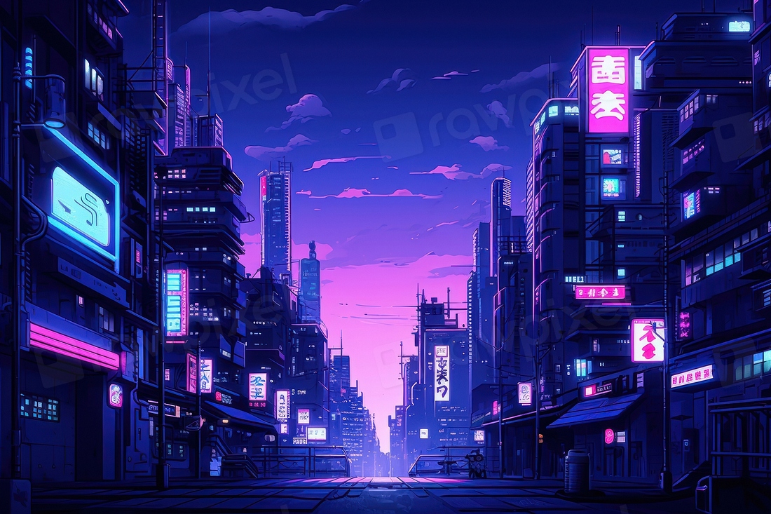 Cyberpunk citylife architecture cityscape building. | Free Photo ...