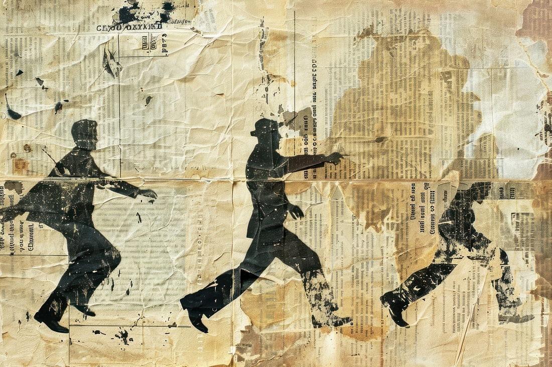 People dancing ephemera border backgrounds | Free Photo Illustration ...