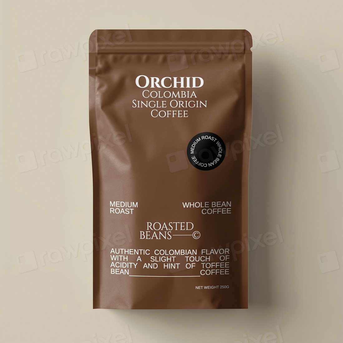 Coffee pouch bag product packaging | Premium PSD Mockup - rawpixel
