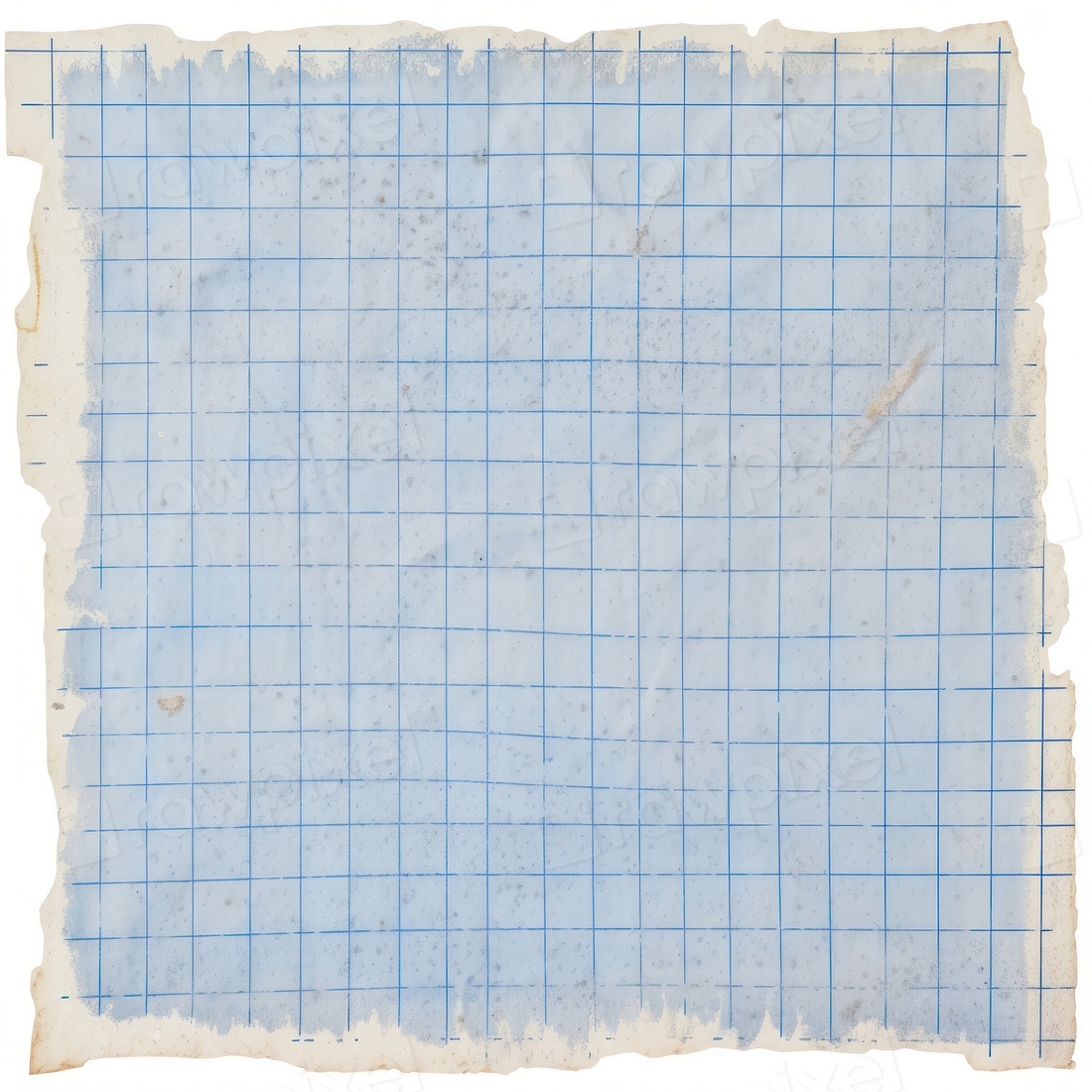 Blue grid ripped paper text | Free Photo - rawpixel