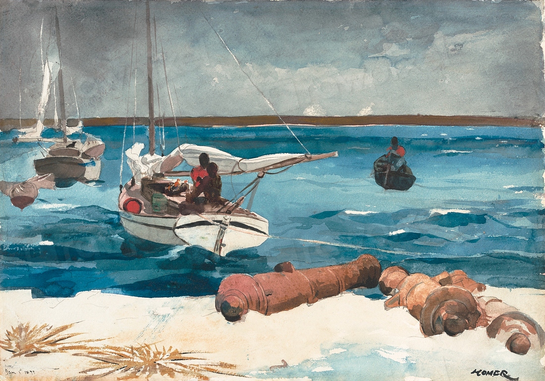Nassau Winslow Homer. Digitally enhanced | Free Photo Illustration ...