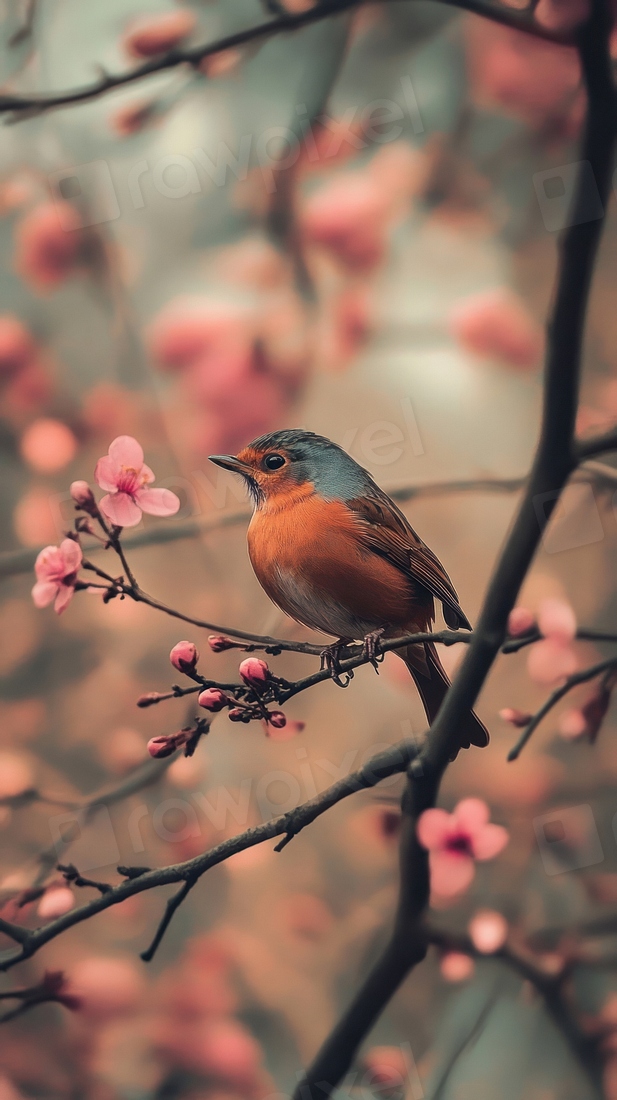 Red Robin bird photography outdoors. | Free Photo - rawpixel