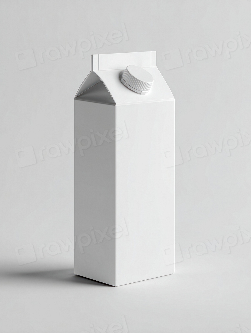Minimalist white carton packaging | Free Photo - rawpixel