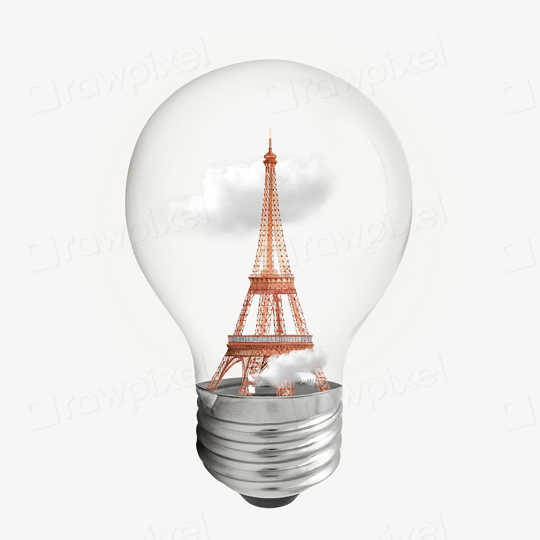 Eiffel Tower sticker, Paris land | Premium PSD - rawpixel