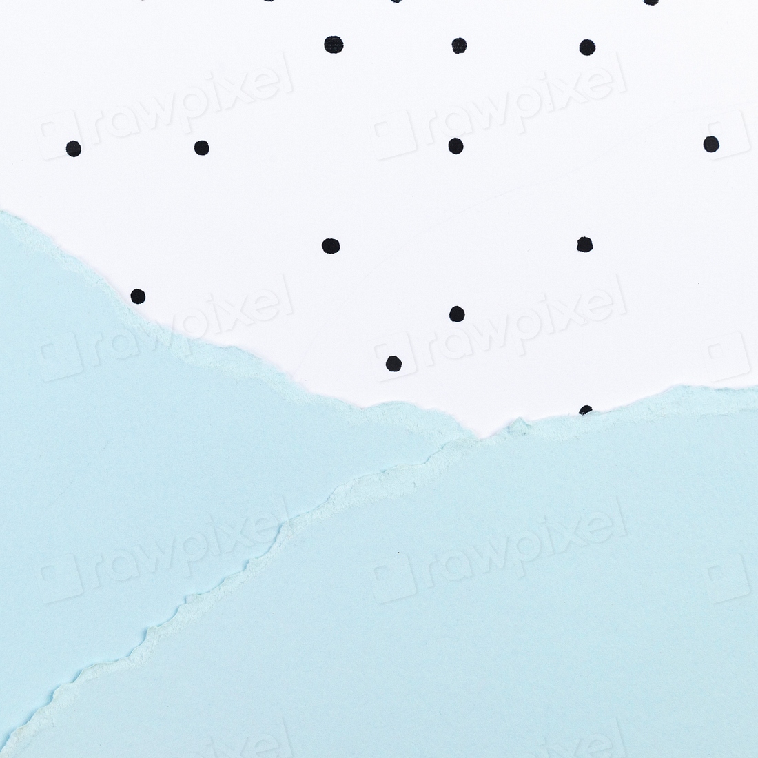 Cute background blue paper collage | Free Photo - rawpixel