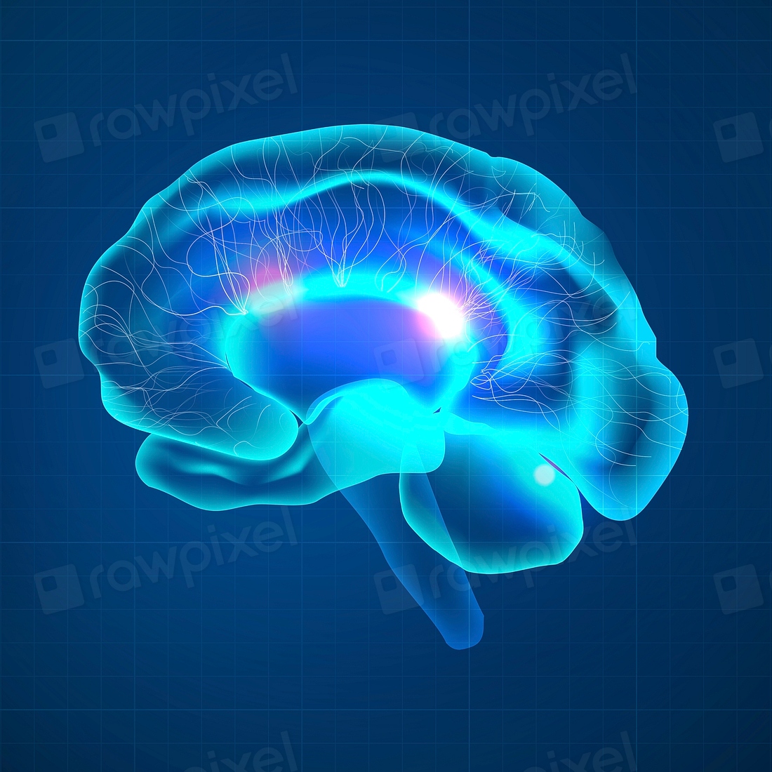 Brain psd mental health care | Premium PSD - rawpixel