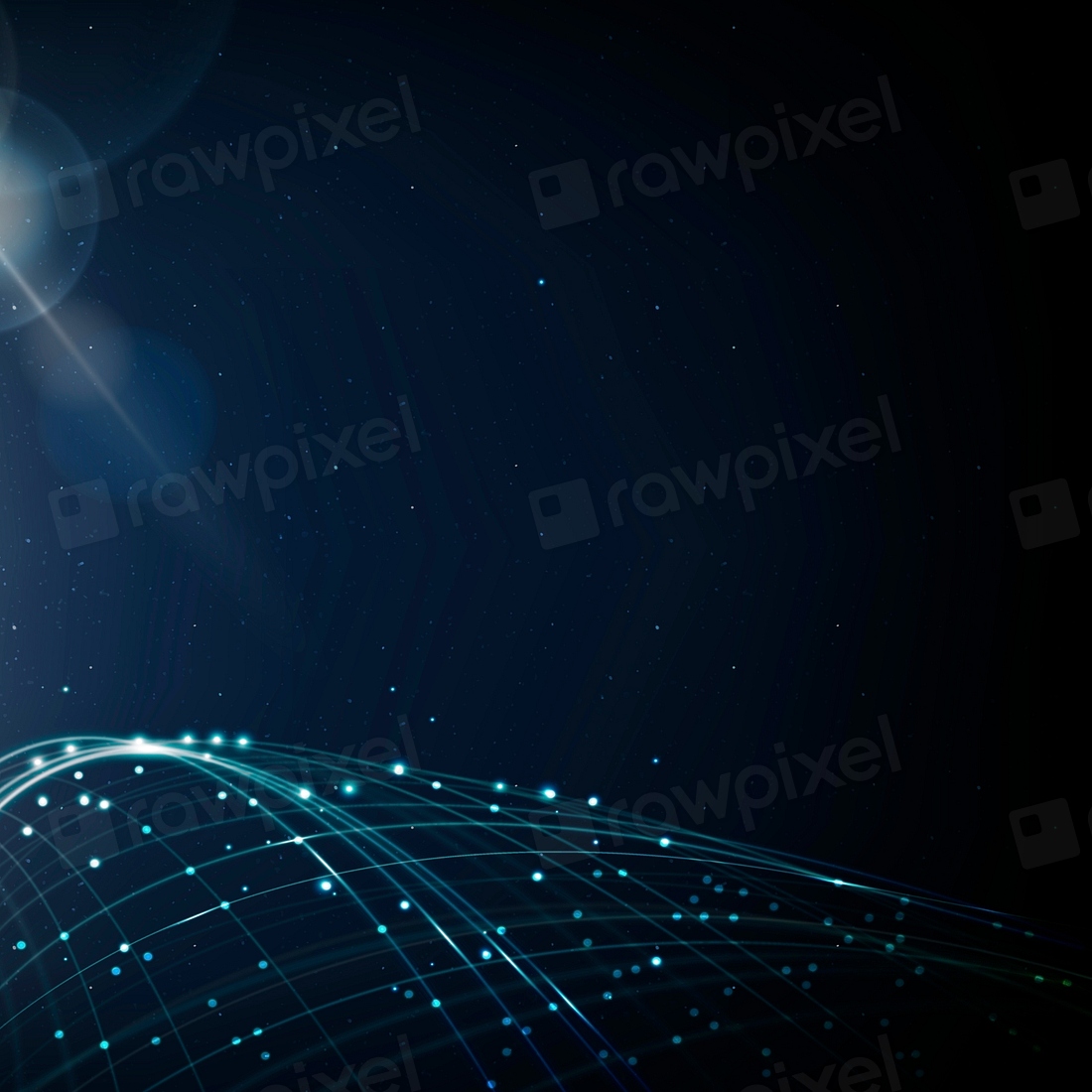 Internet networking technology background vector | Premium Vector ...