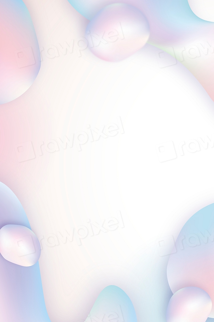 Iridescent white background, holographic frame | Premium PSD - rawpixel