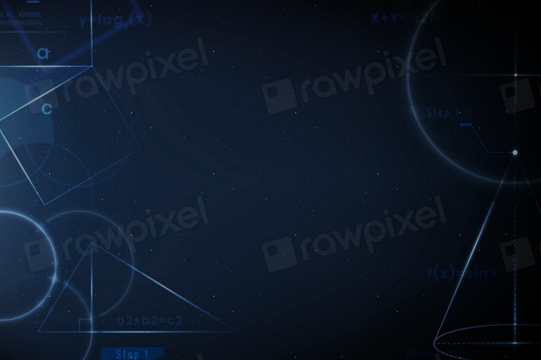 Mathematics background, geometric frame, modern | Premium Vector - rawpixel