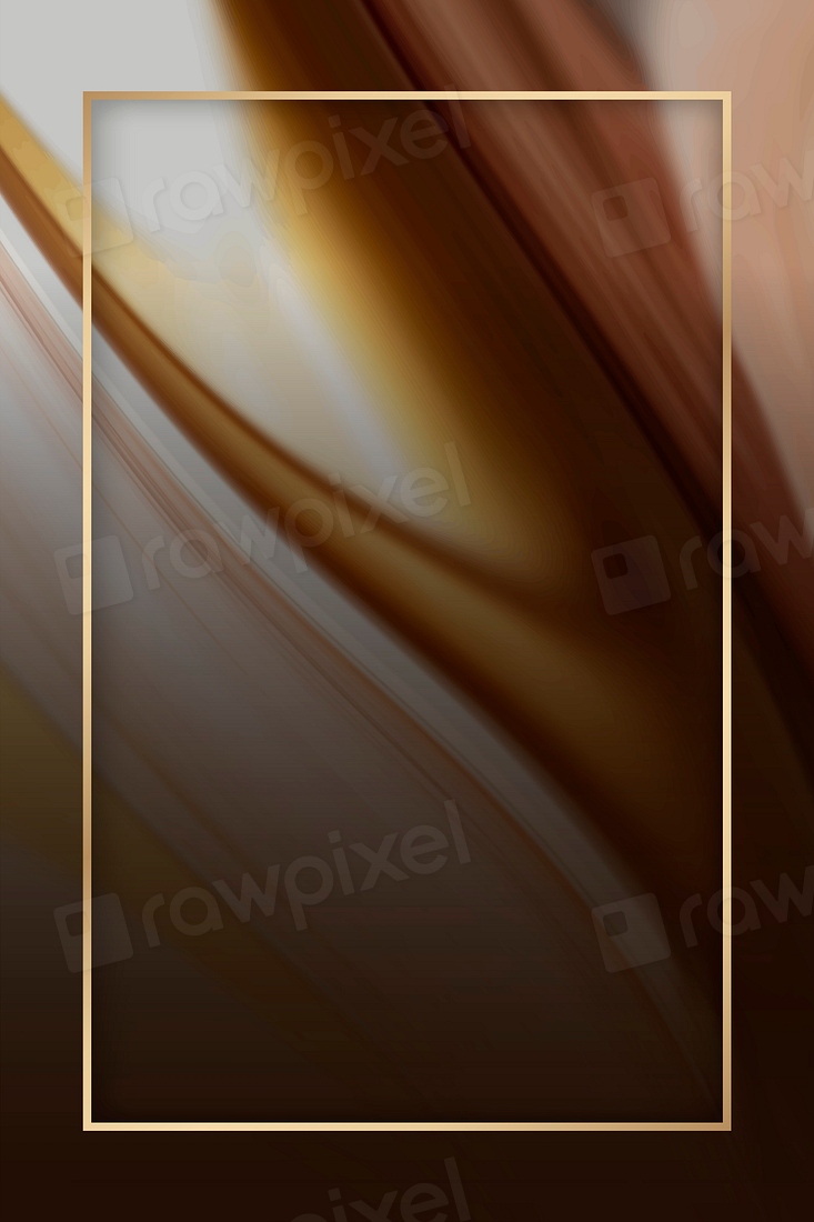 Luxurious gold frame psd brown | Premium PSD - rawpixel