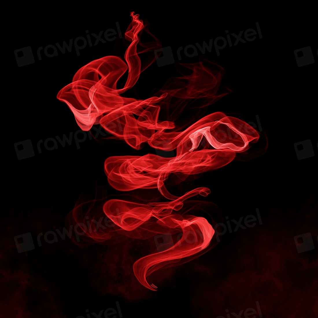 Red smoke element graphic psd | Premium PSD - rawpixel
