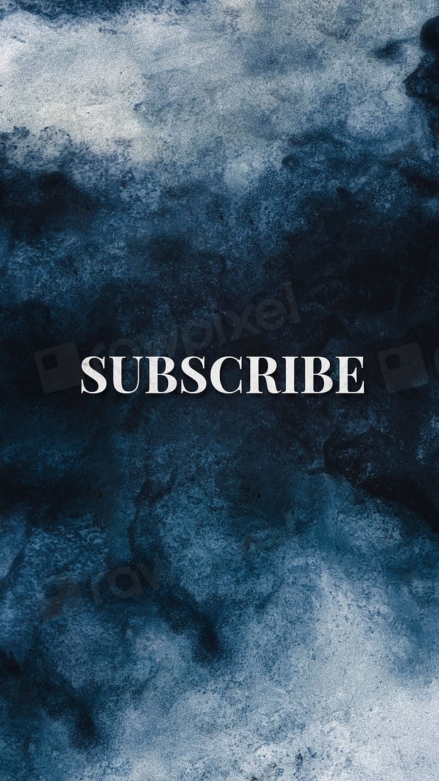 Subscribe word typography font blue | Free Photo - rawpixel