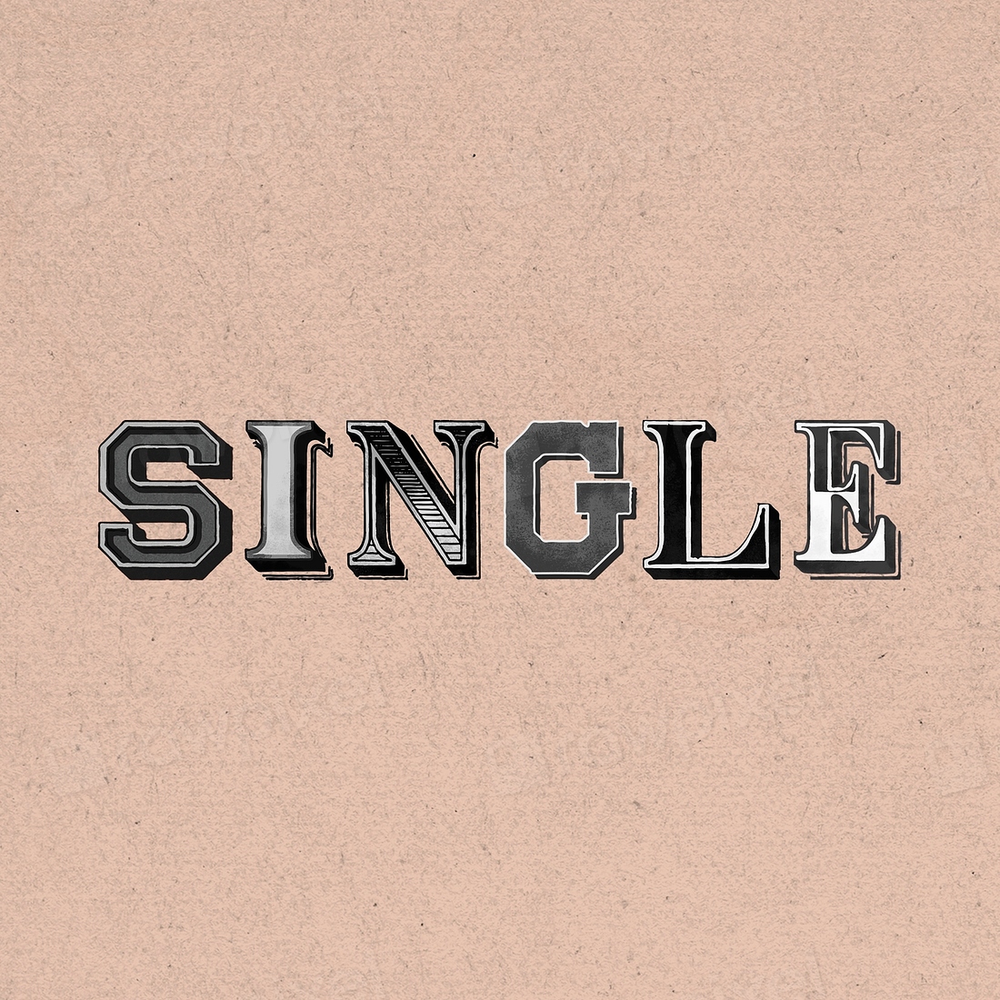 Single text retro 3d graphic | Free Photo - rawpixel