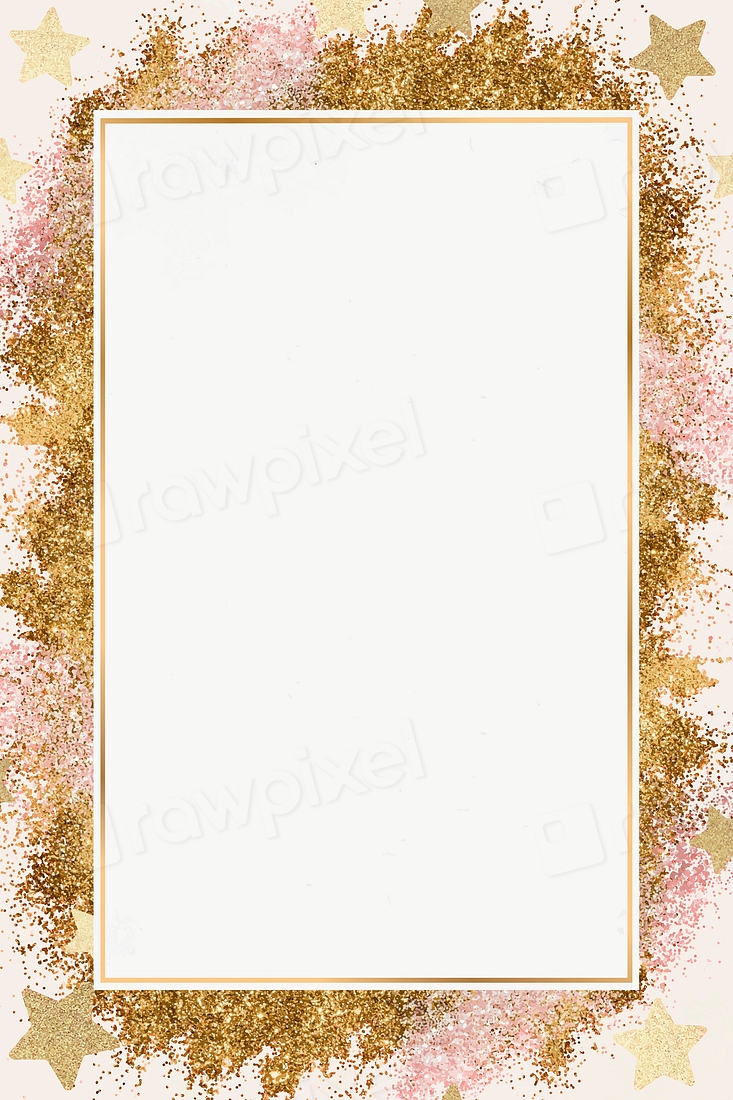 Shiny gold border vector festive | Premium Vector - rawpixel
