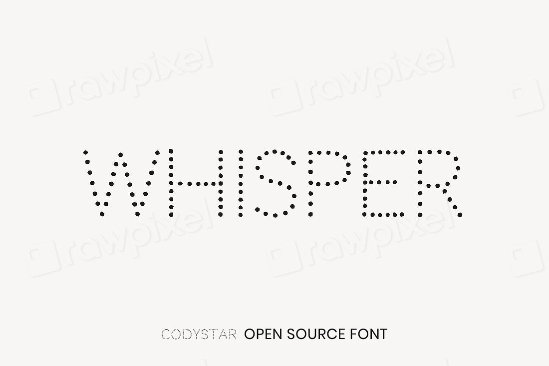 Codystar open source font Neapolitan | Free Font Add-on - rawpixel