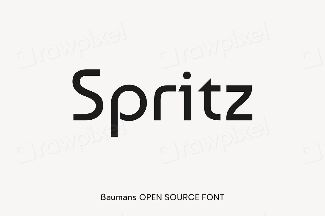 Baumans open source font Cyreal | Free Font Add-on - rawpixel