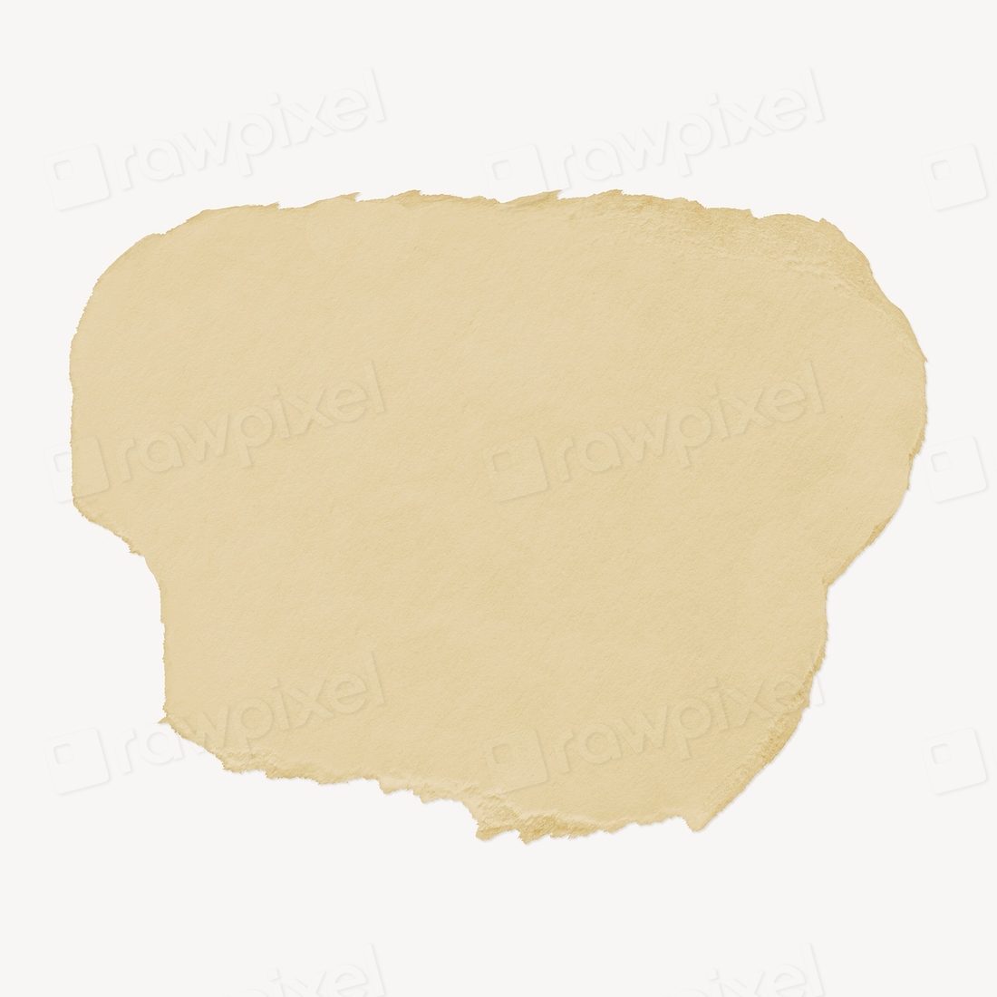 Brown torn paper cut out, | Premium PSD - rawpixel