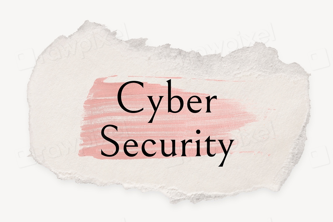 Cyber security word, ripped paper, | Free Photo - rawpixel
