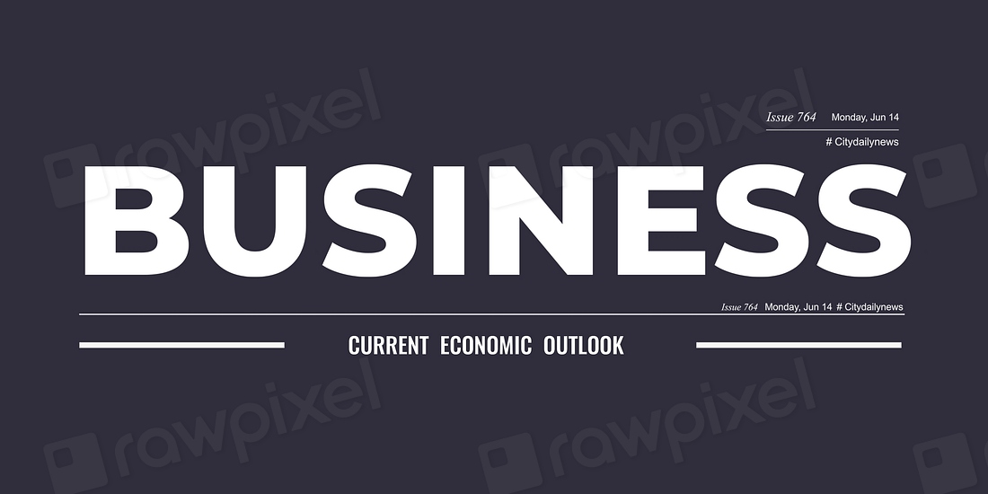 Business newspaper nameplate, modern publishing | Free Photo - rawpixel